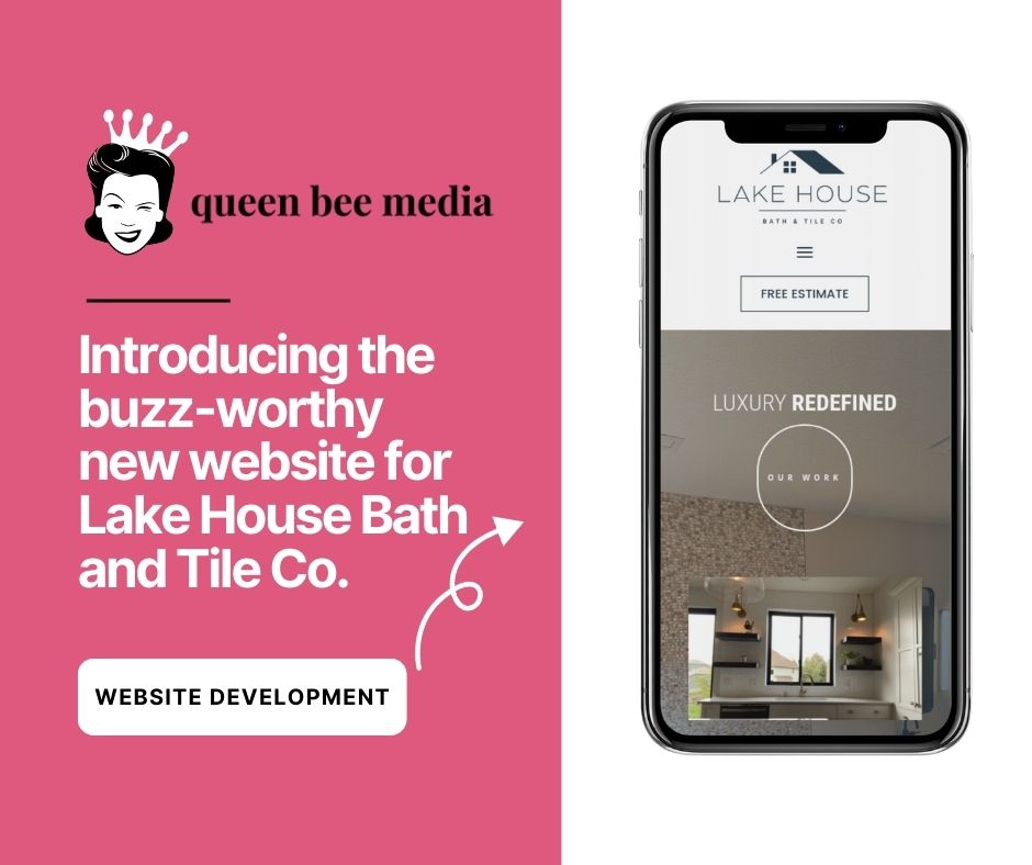Queen Bee Media Launches Stunning New WordPress Website for Lake House Bath and Tile Co ...